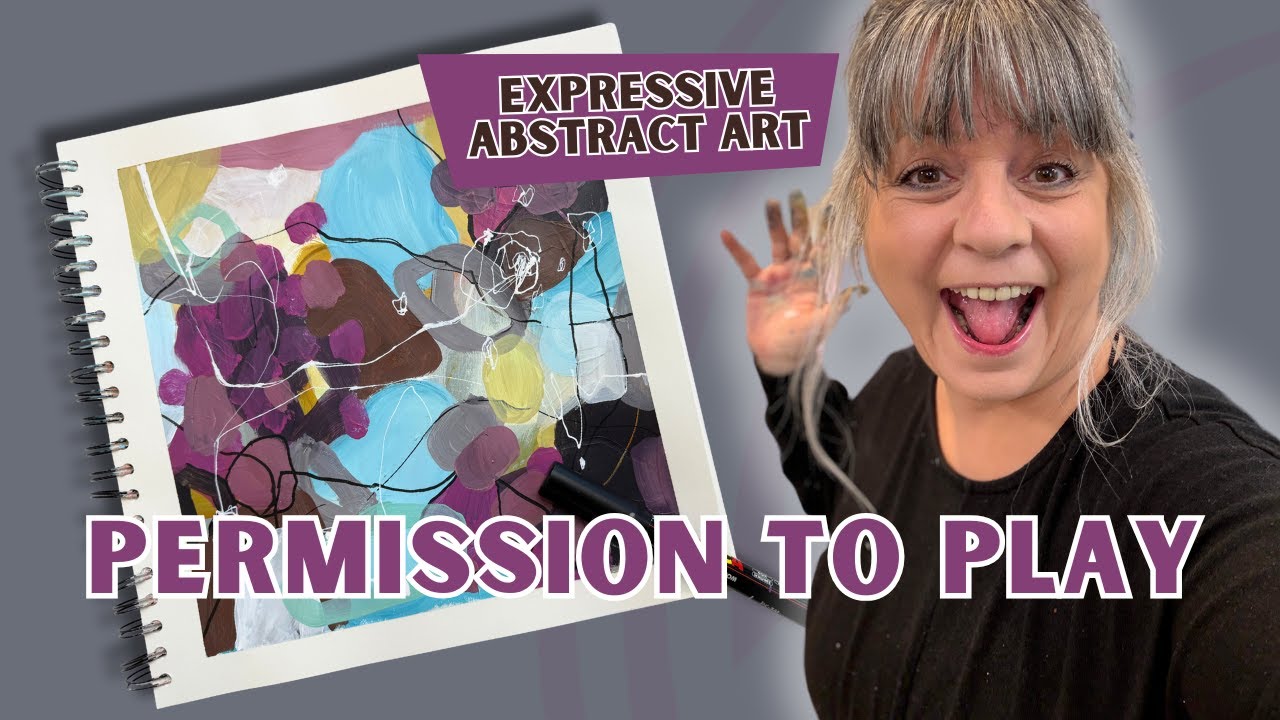 Stop Letting Perfection Hold Your Abstract Art Back! - YouTube