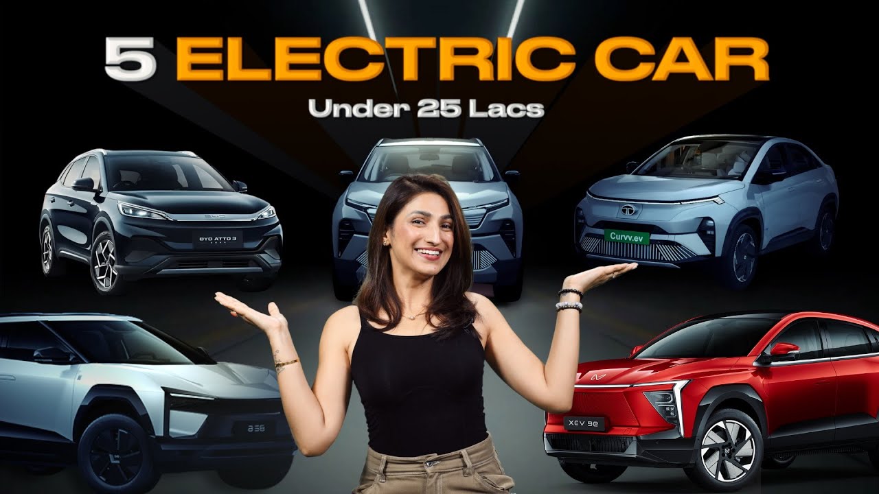 Best Electric Cars In India Under ₹25 Lakh With 500 Km Range: Tata ...