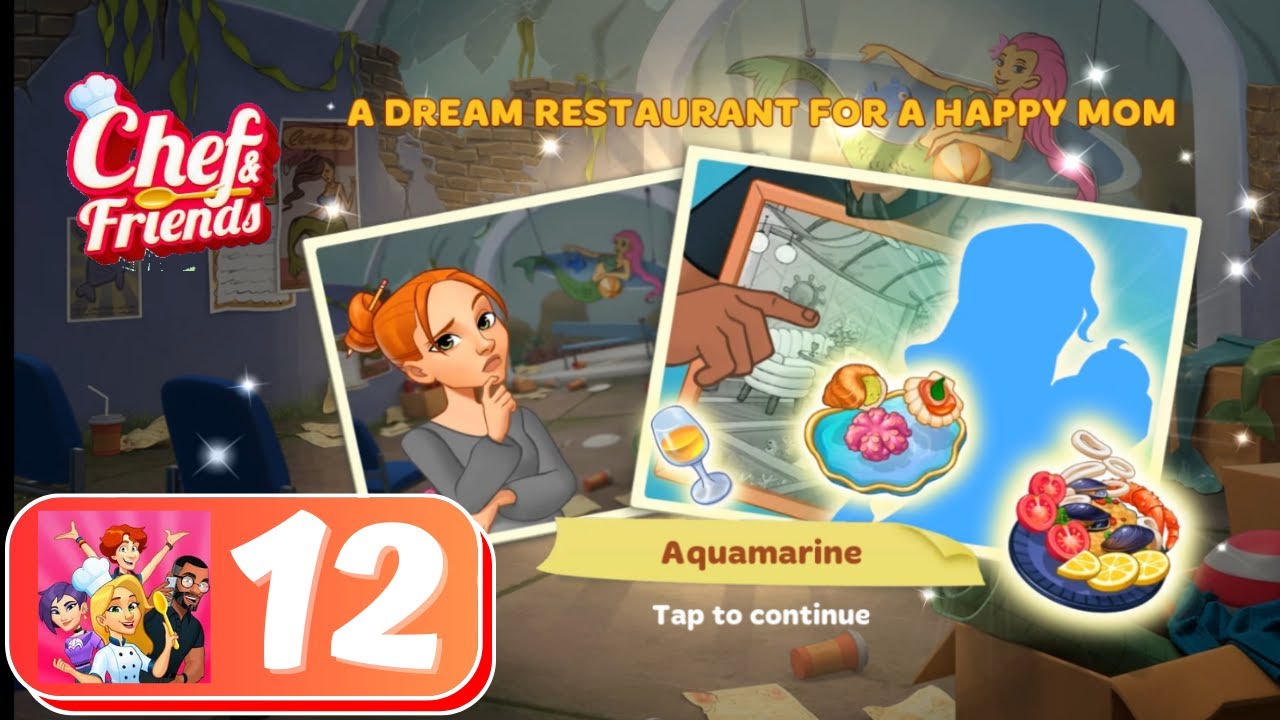 Chef & Friends: Cooking Game - Part 12 Aquamarine - Gameplay - YouTube