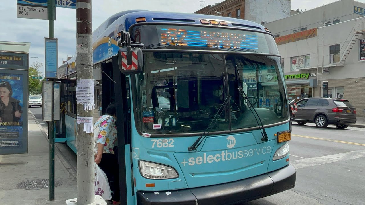 NYCT Bus: B82 Local & Select Bus Service @ Bay Pkwy/86 St - YouTube