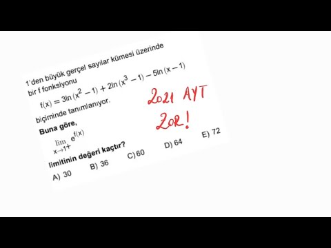 2021 AYT ZOR LİMİT | ÇIKARSA KAÇIRMA