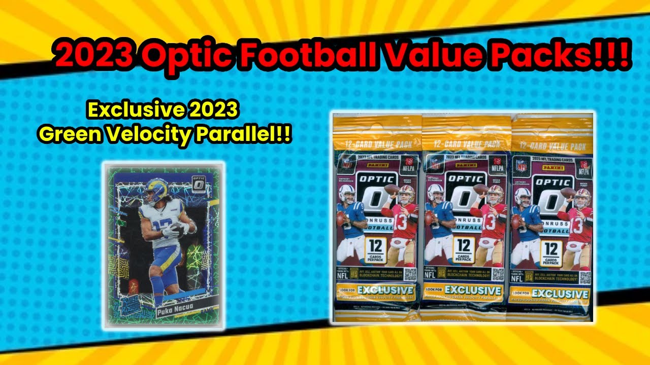 2023 Optic Value Packs!! Green Velocity Parallel? - YouTube