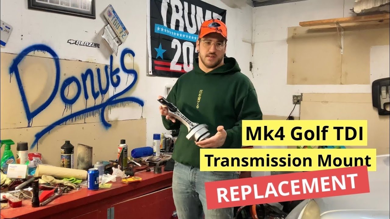 Mk4 Volkswagen Golf TDI - 5 Speed Transmission Mount (Dog Bone Mount ...