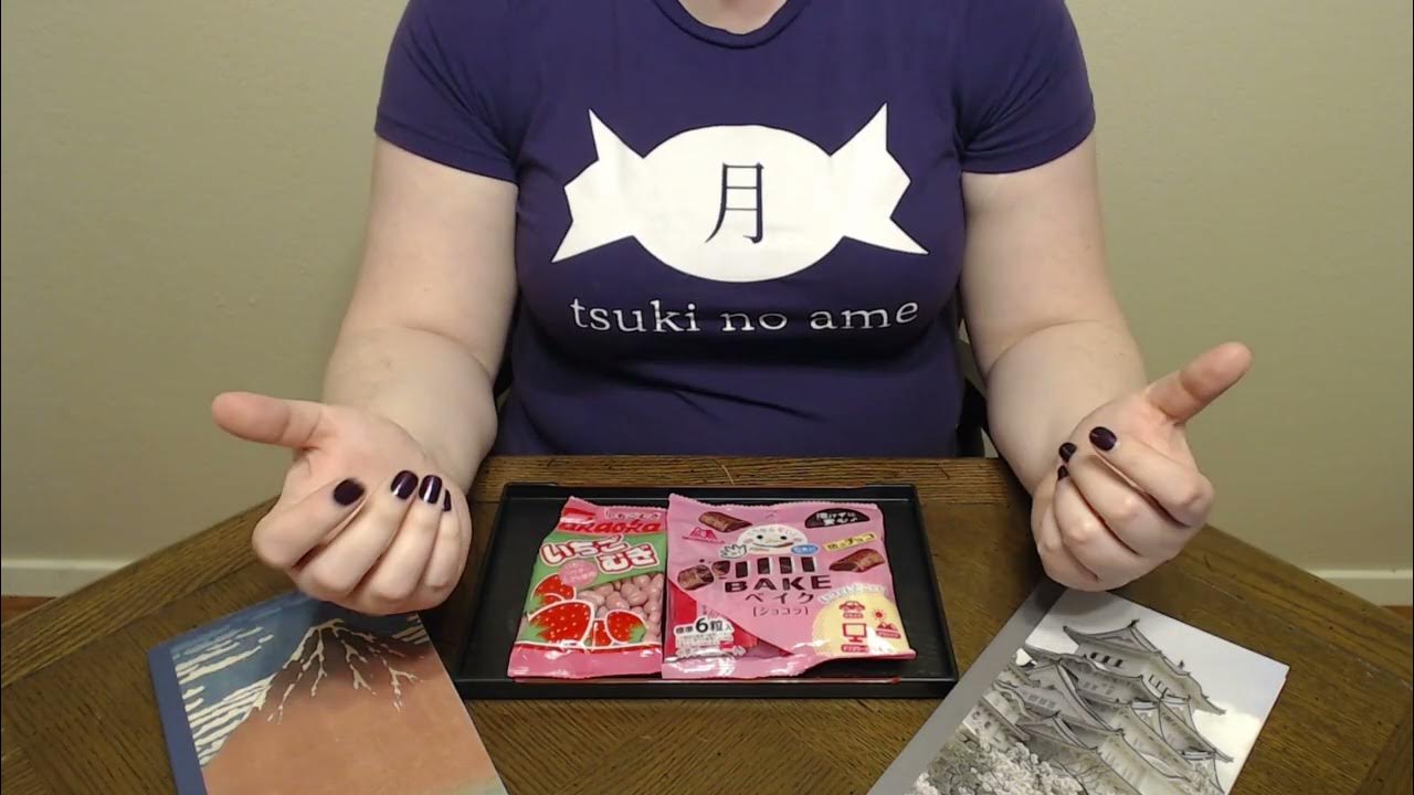 Tsuki no Ame 120 Ichigo Mugi Puffs & Bake Chocolat - YouTube