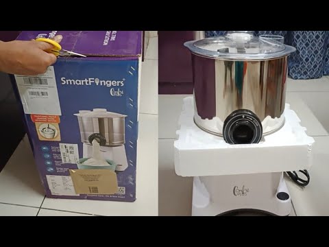 Smart fingers comfort plus wet grinder Unboxing//Table top wet grinder ...