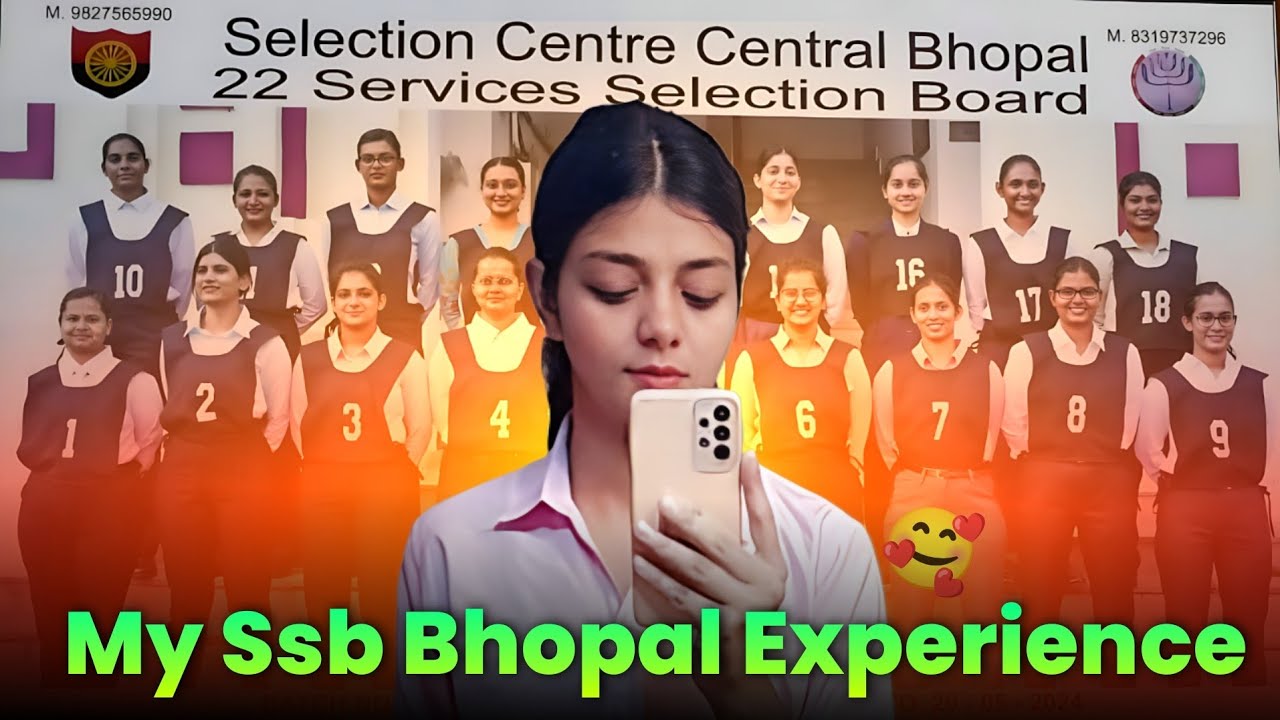 My SSB BHOPAL EXPERIENCE -Never miss any SSB #ssb#ssbinterview # ...