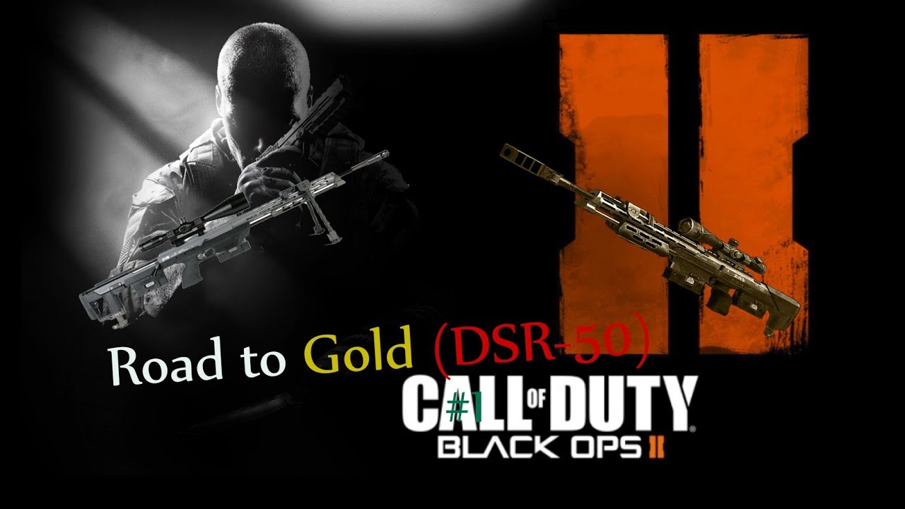 Road to Gold (DSR-50 Sniperrifle)| Black Ops 2| Aimingtotalausfälle vom ...