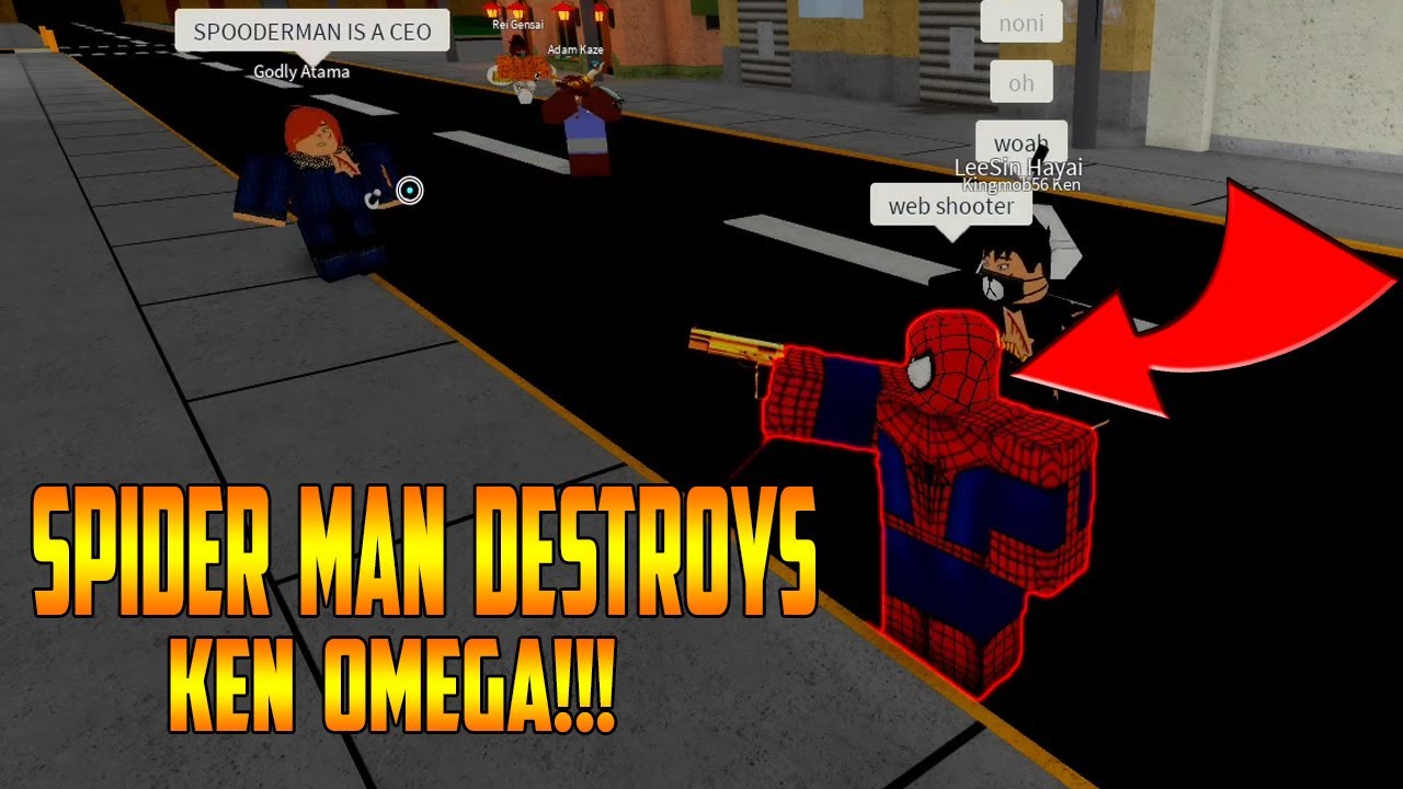 Spiderman TROLLING In Ken Omega! | Roblox Ken Omega - YouTube