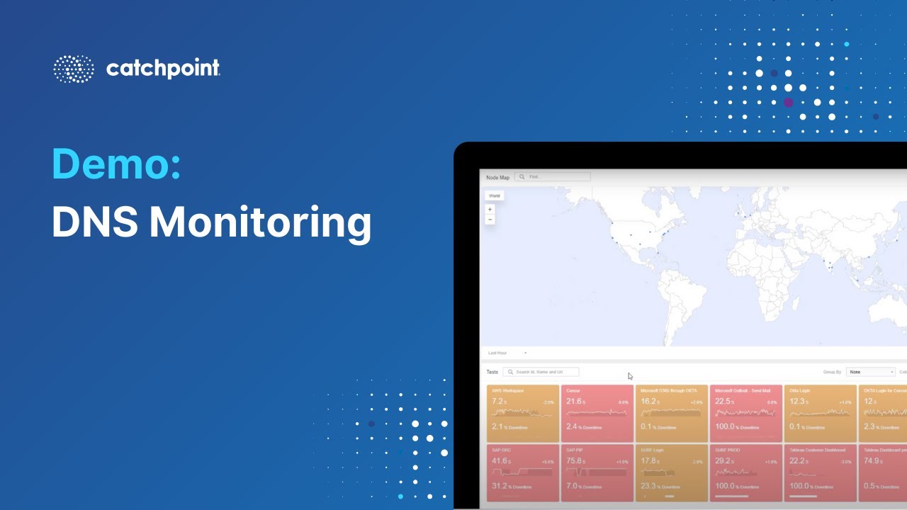 Catchpoint DNS Monitoring Demo - YouTube