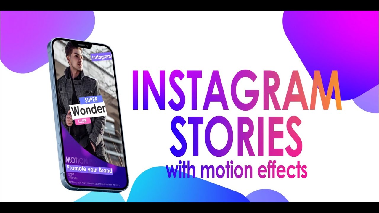 Attractive Animated Instagram Stories Idea. Motion Instagram Story Post ...