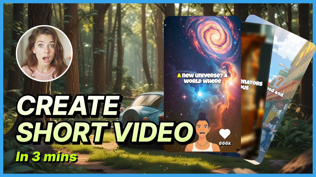 Create viral short video in 3 min using AI - YouTube