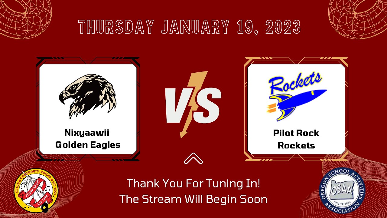 Nixyaawii Golden Eagles vs Pilot Rock Rockets (Varsity Girls) - YouTube