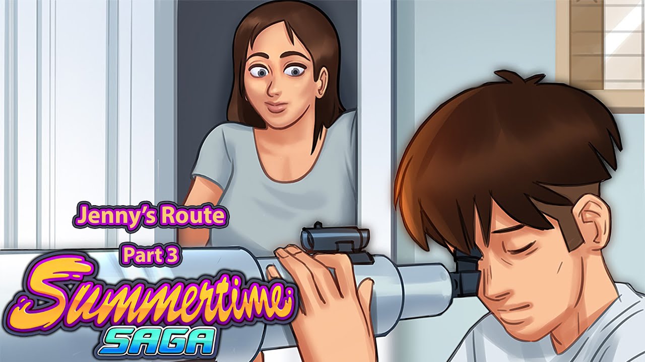 Summertime Saga | Part 09 | Jenny’s route Part 3 - YouTube