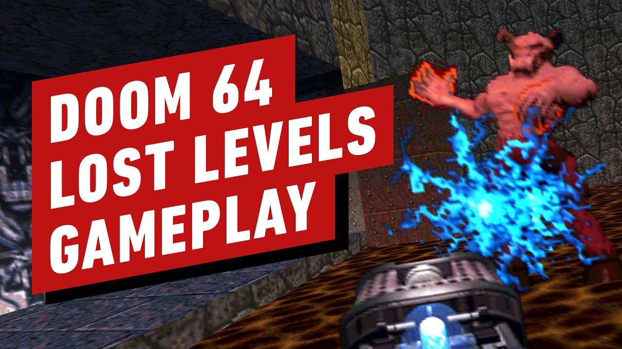 6 Minutes of DOOM 64: The Lost Levels Gameplay - YouTube
