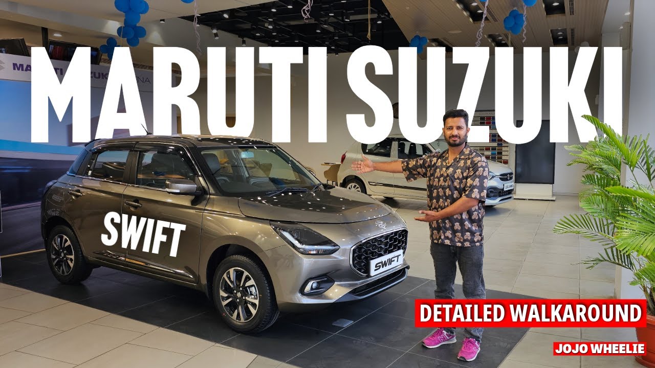 4th Gen new 2024 Maruti Suzuki Swift top model zxi+ most detailed ...
