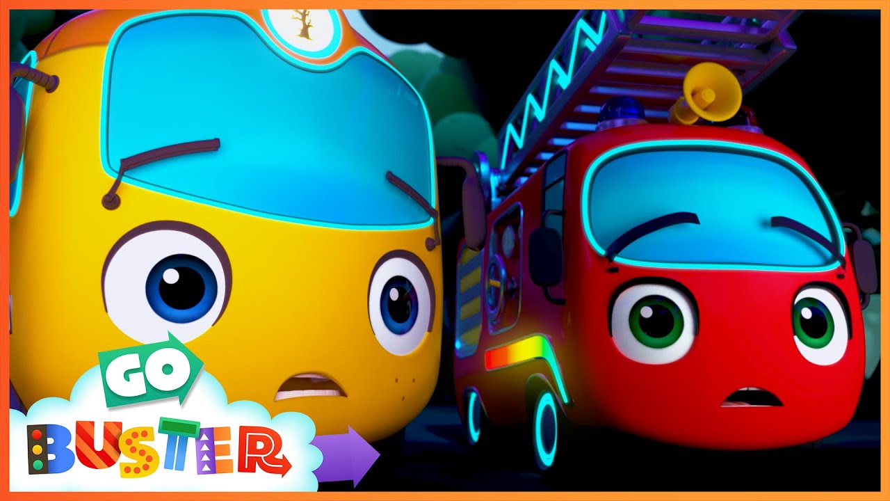 The Spooky Scary Forest | Go Buster's Adventures | Kids Videos - YouTube