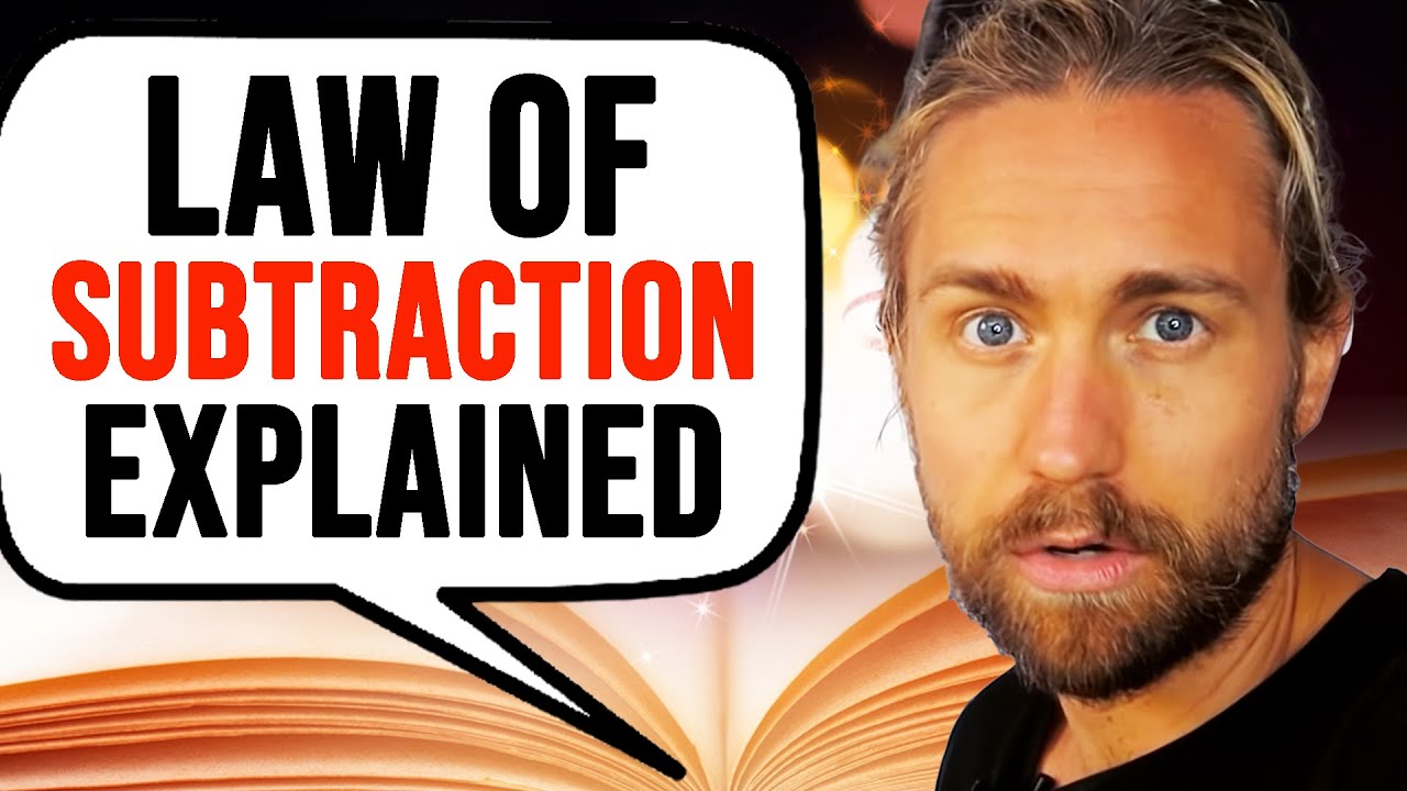 The Magic Of Letting Go To Let In Law Of Subtraction YouTube The Magic Of Letting Go To Let In Law Of Subtraction YouTube