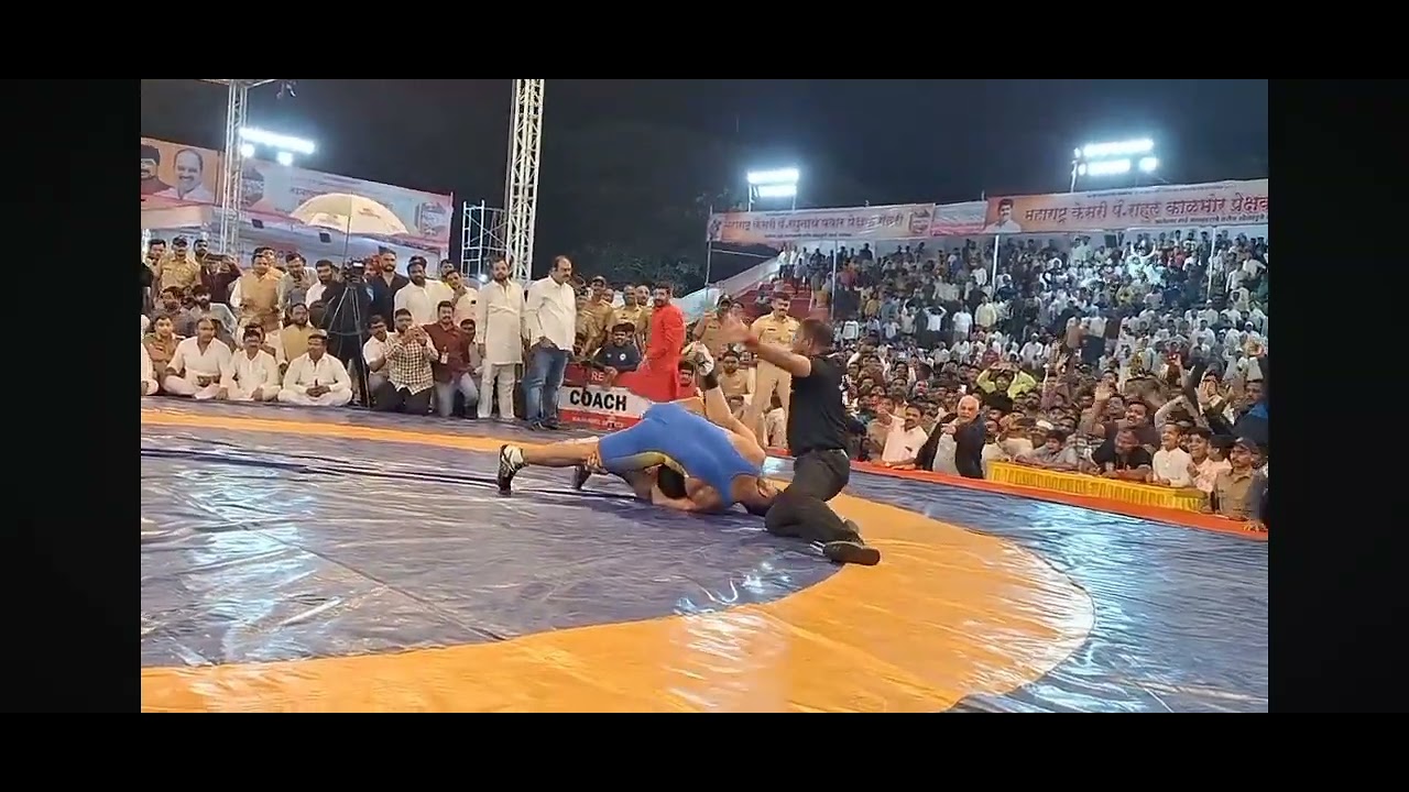 sikander shaikh maharashtr kesari kusti final - YouTube