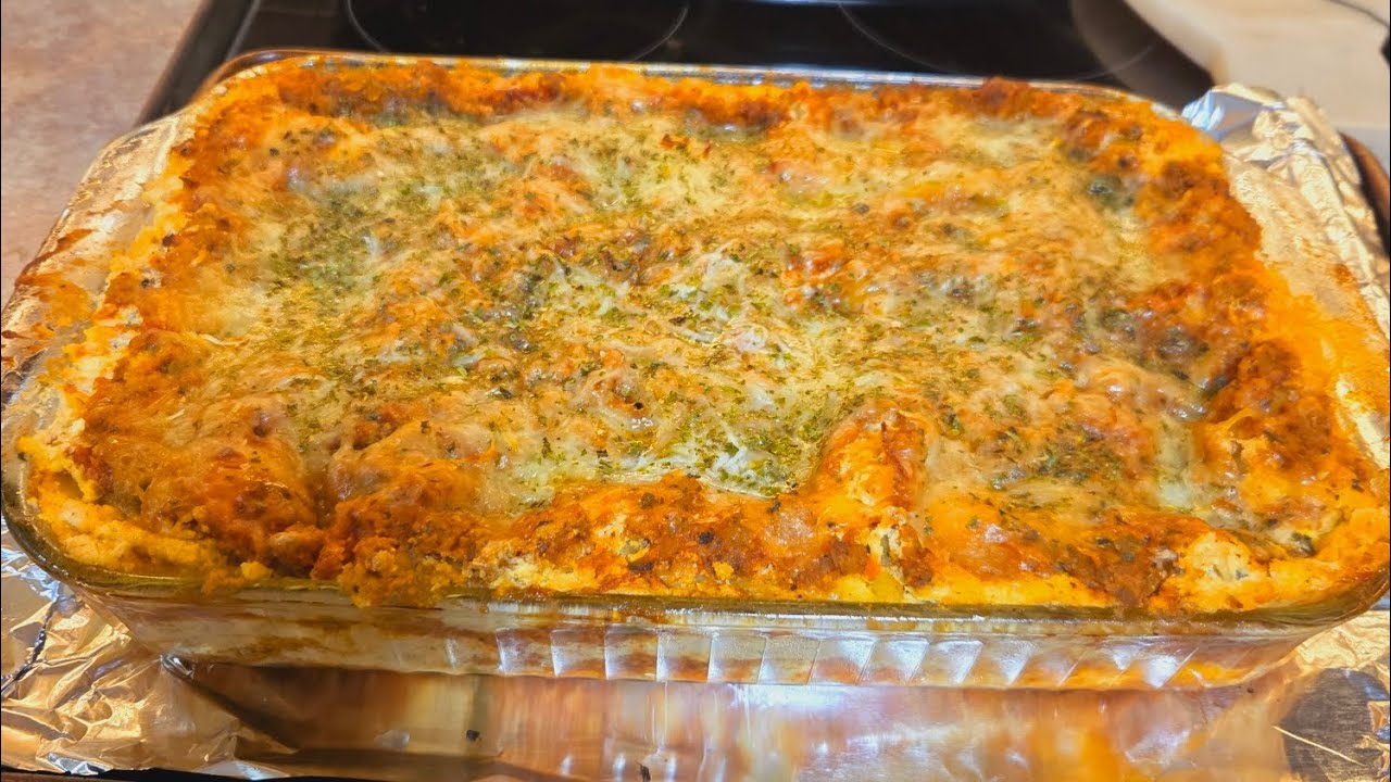 New School Twist on Old School Lasagna Recipe - YouTube