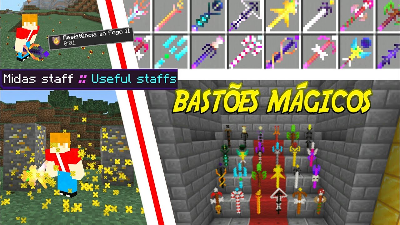 SAIU! FERRAMENTAS COM PODERES PARA MINECRAFT PE 1.13.0.2 - Useful ...