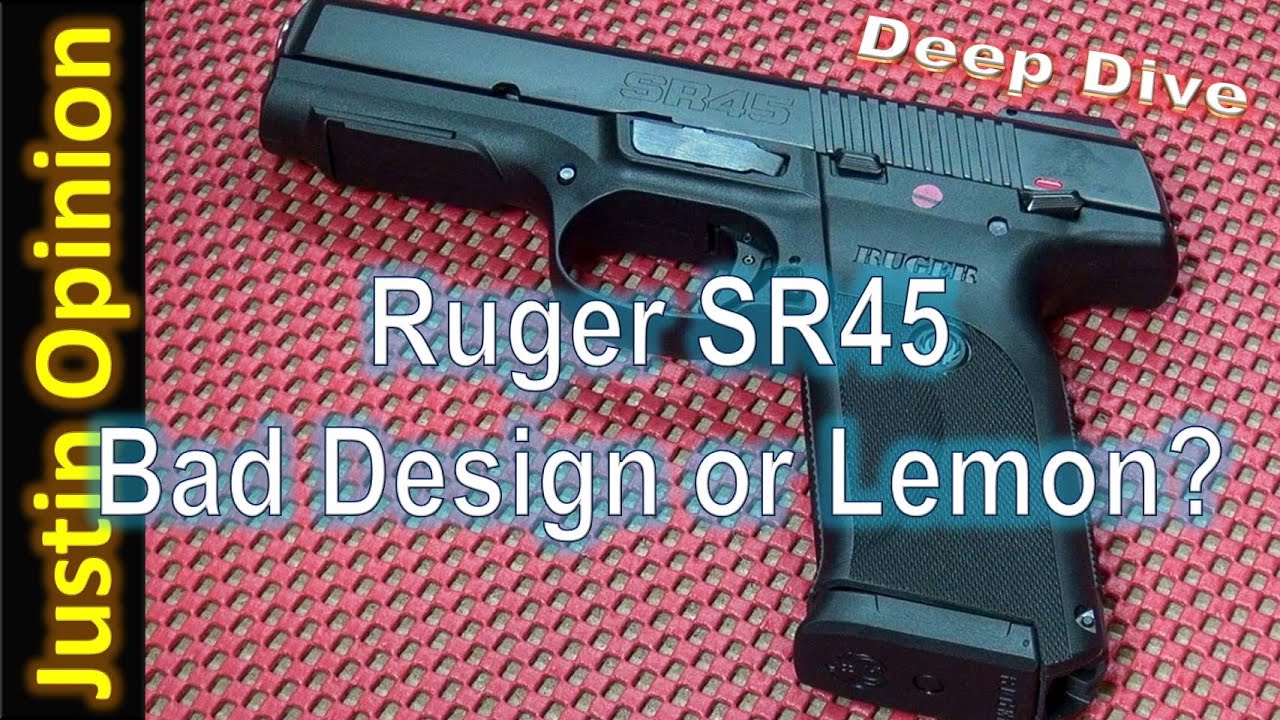 The Ruger SR45 Saga - Conclusion - YouTube