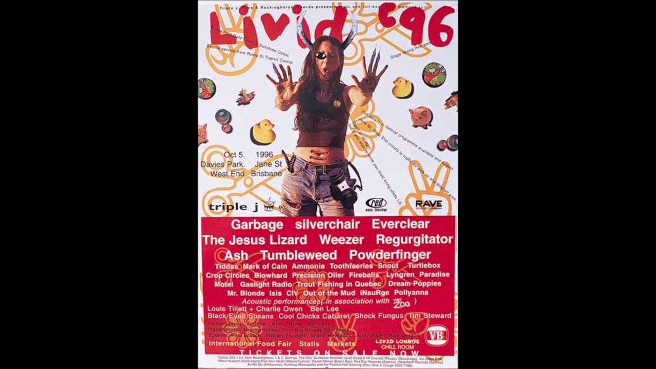 REGURGITATOR Livid Festival 1996 LIVE TRIPLE J - YouTube