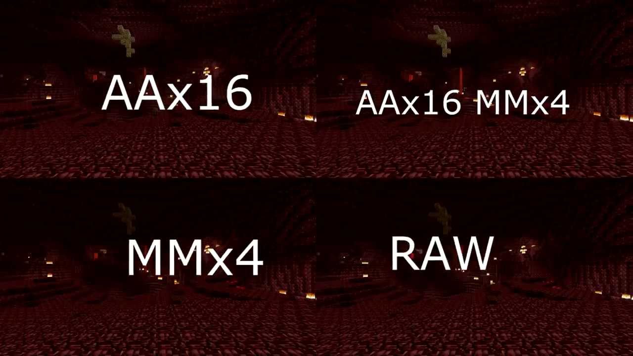 Minecraft AA/MM 4x4 - YouTube