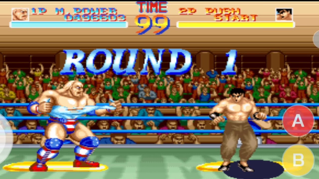 World Heroes Muscle Power Hulk Hogan 10 Coin Challenge Arcade ...