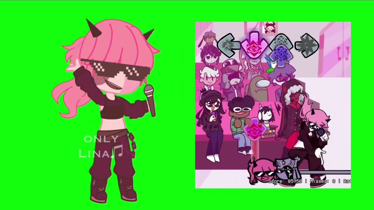 Gacha Animation of Sarventa ° FNF Sarvente's Date-night masses ° lina ...