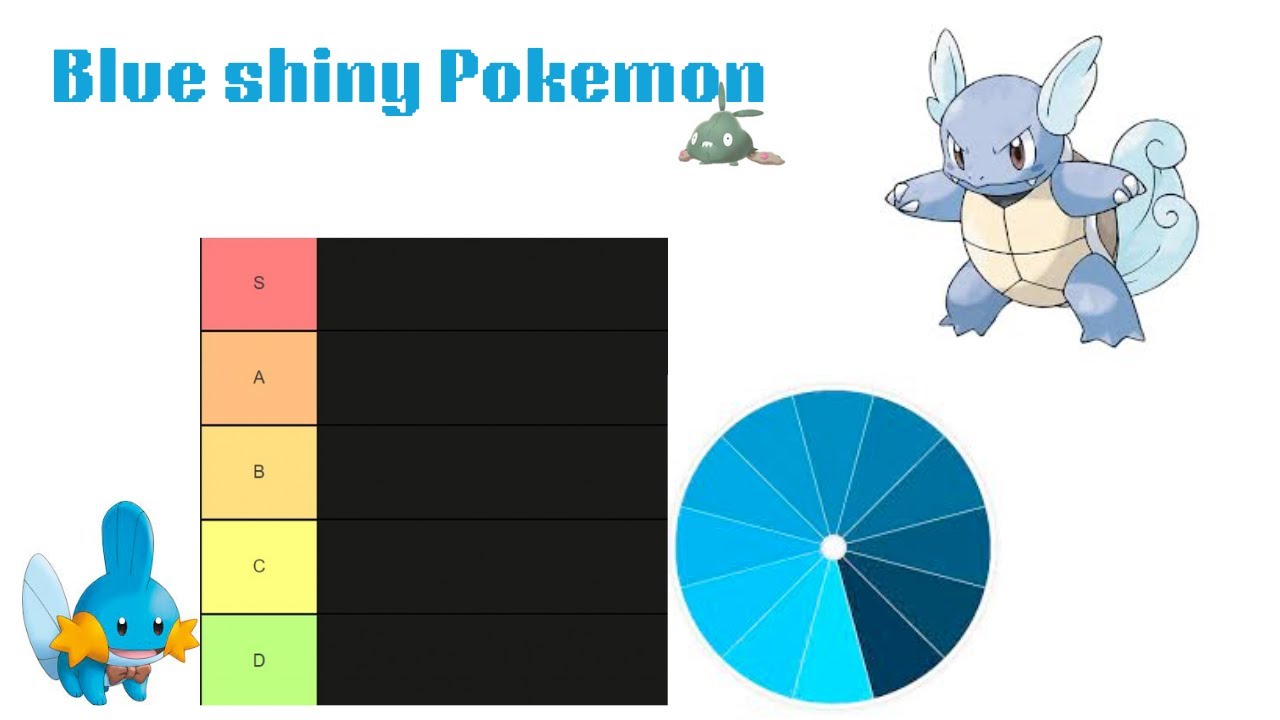 Tier Time Episode 2:03 - Blue shiny Pokemon - YouTube