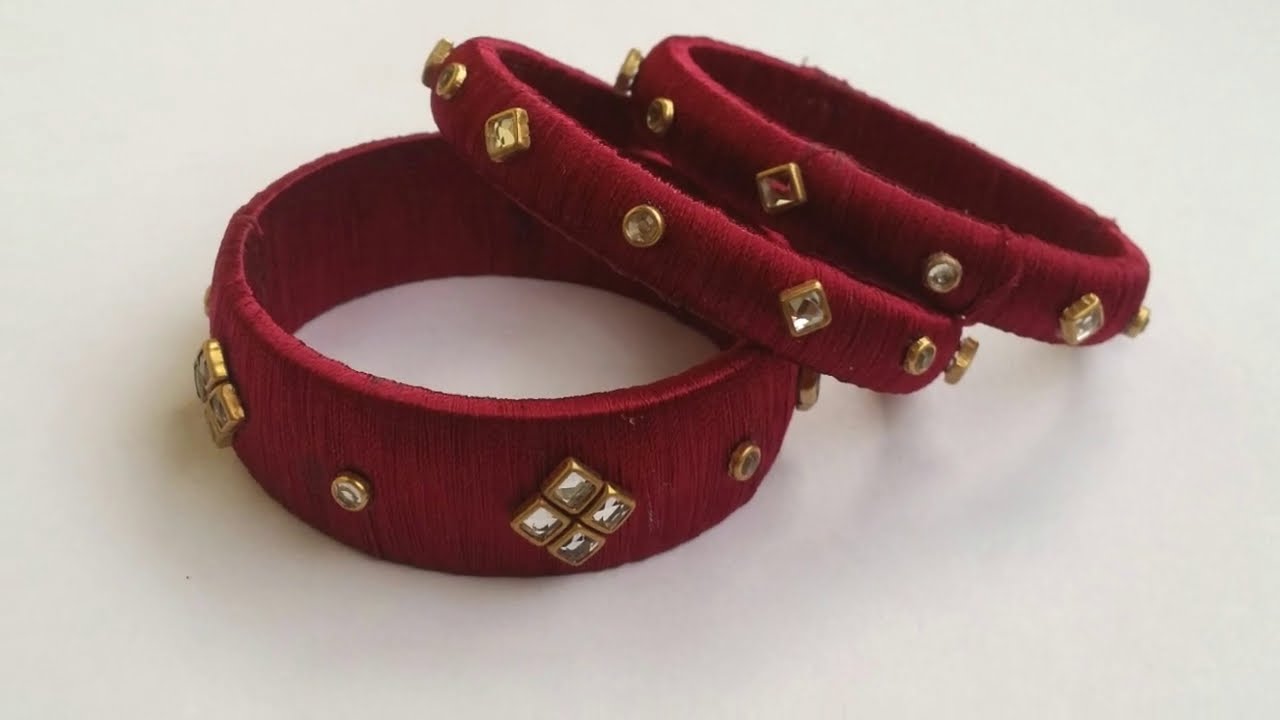 Simple and easy bangle making at home - YouTube
