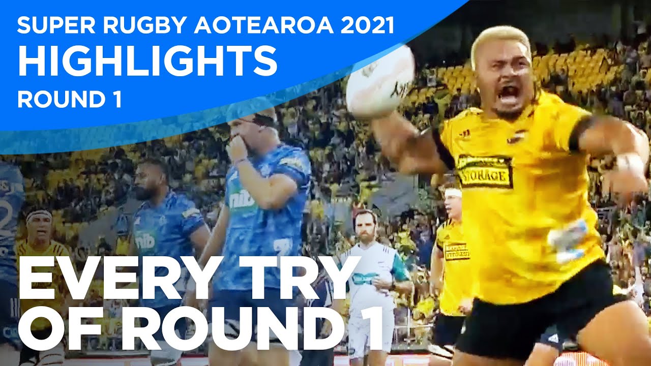 Every Try Of The Round | Round 1 | Super Rugby Aotearoa 2021 - YouTube