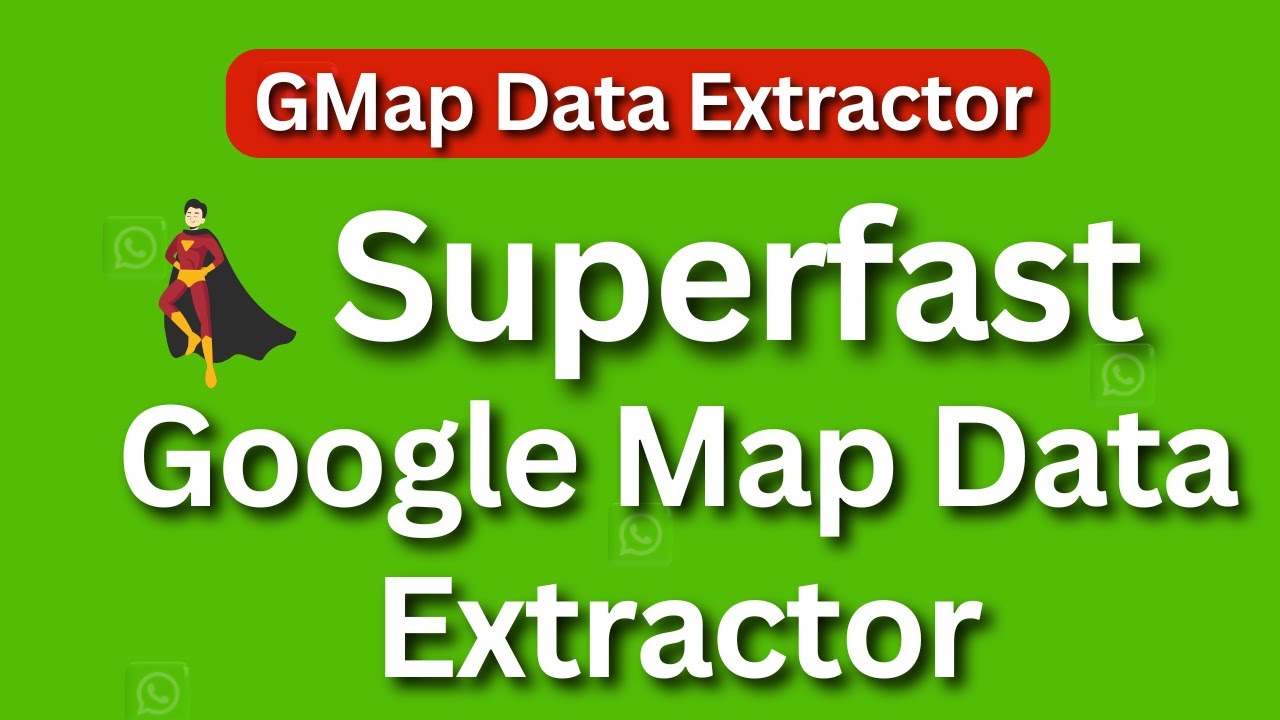 Superfast Google Map Data Extractor | SoftDukan - YouTube