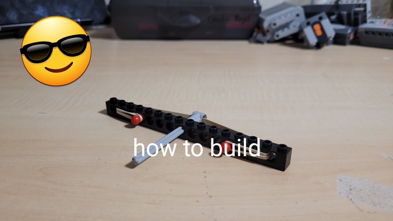 how to build a lego crossbow - YouTube