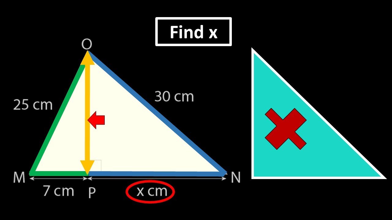 Pythagoras Theorem Practice Problem 1 Math Problems Trigonometry Igcse O Levels Youtube