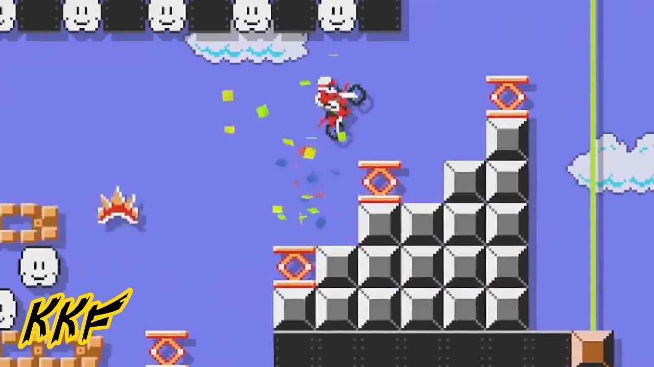 Event Course: NES REMIX (Excitebike) - Super Mario Maker - YouTube