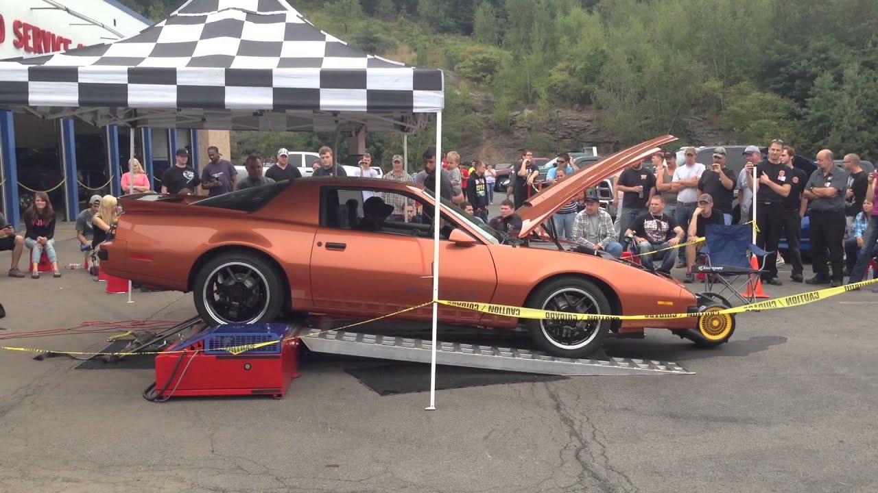 87 Formula Dyno Run Holley Stealth Ram - YouTube