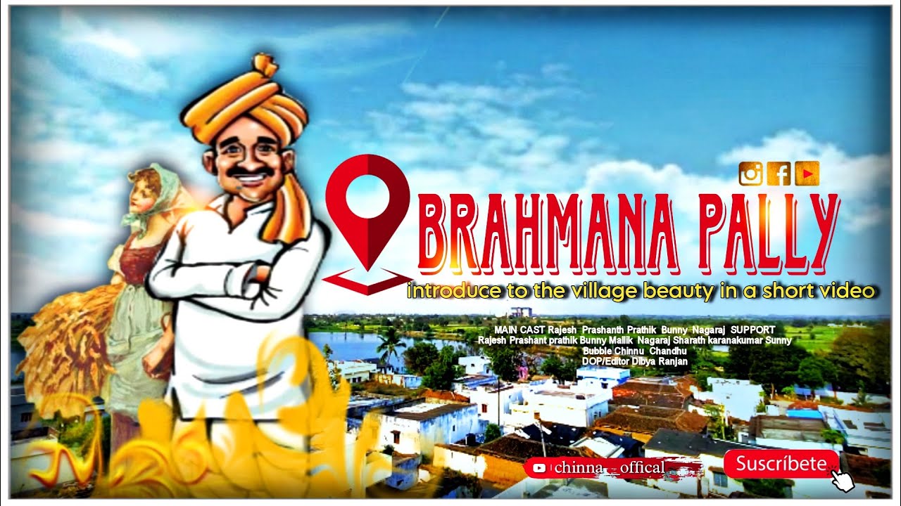 Brahmana pally village vlog | village vlog 🏡🌍 - YouTube