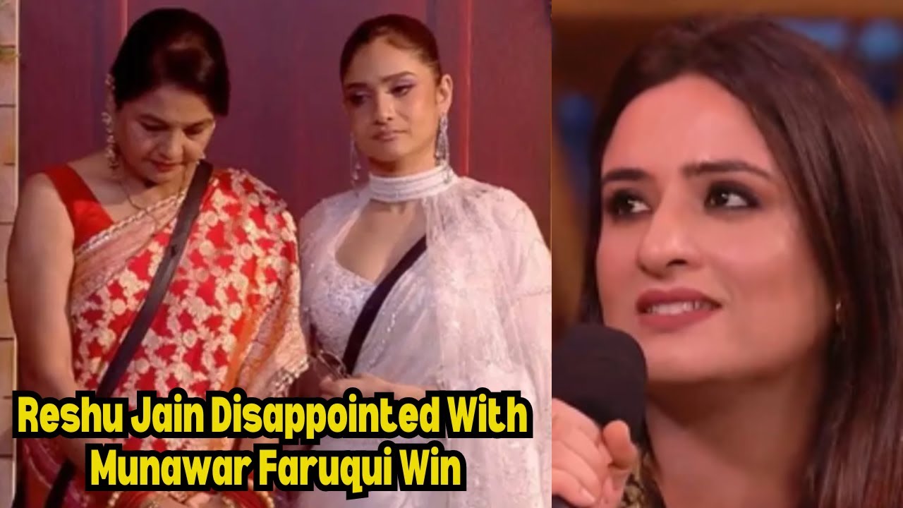 Reshu Jain Disappointed With Munawar Faruqui Win | Bigg Boss 17 | Ankita Lokhande | Vicky Jain ...