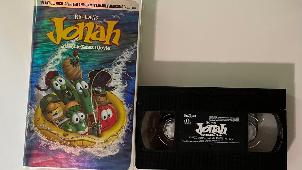 Opening to Jonah: A Veggietales Movie 2003 VHS - YouTube