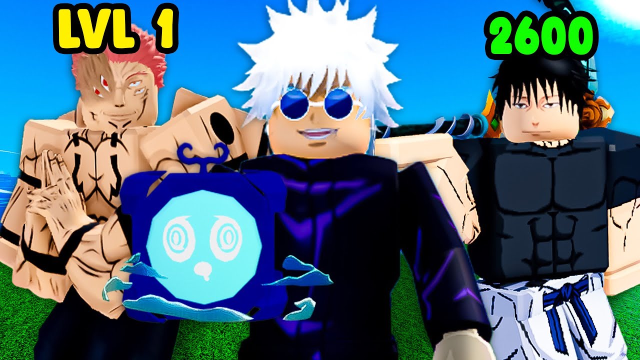 If Gojo, Sukuna & Toji Were MAX LEVEL in Blox Fruits! - YouTube