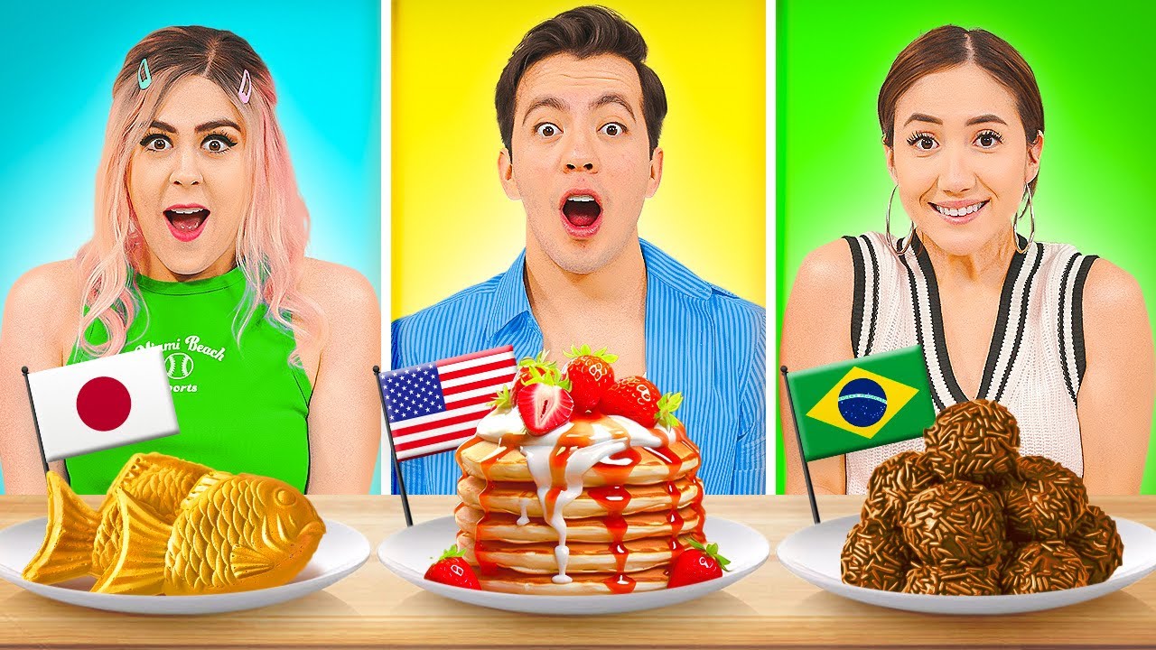 Probando los postres MÁS EXTRAÑOS del MUNDO con Mis Pastelitos - YouTube