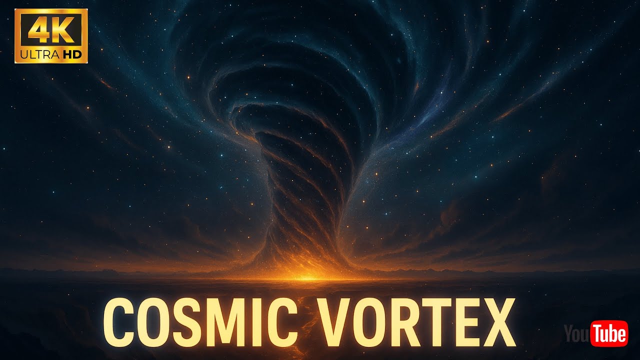 Cosmic Vortex 🌌⚡ | Surreal Spiral Storm in 4K - YouTube