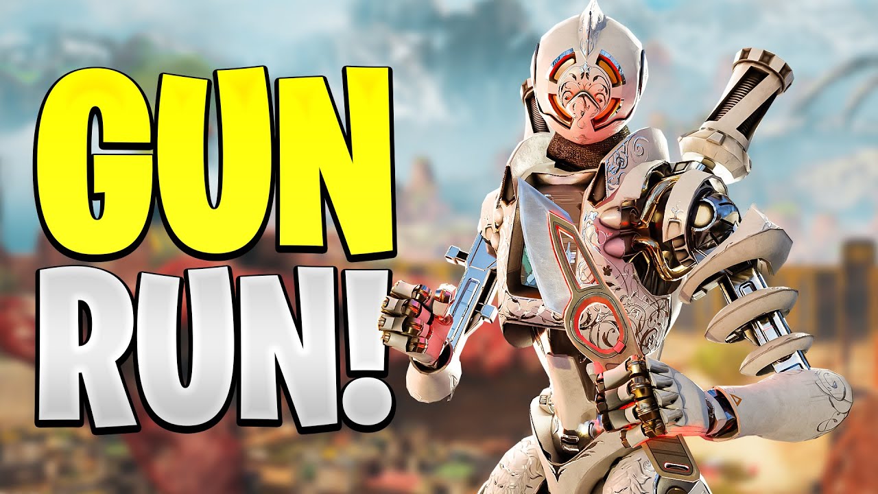INSANE FINAL THROWING KNIFE KILL in APEX GUN RUN | Apex Legends - YouTube