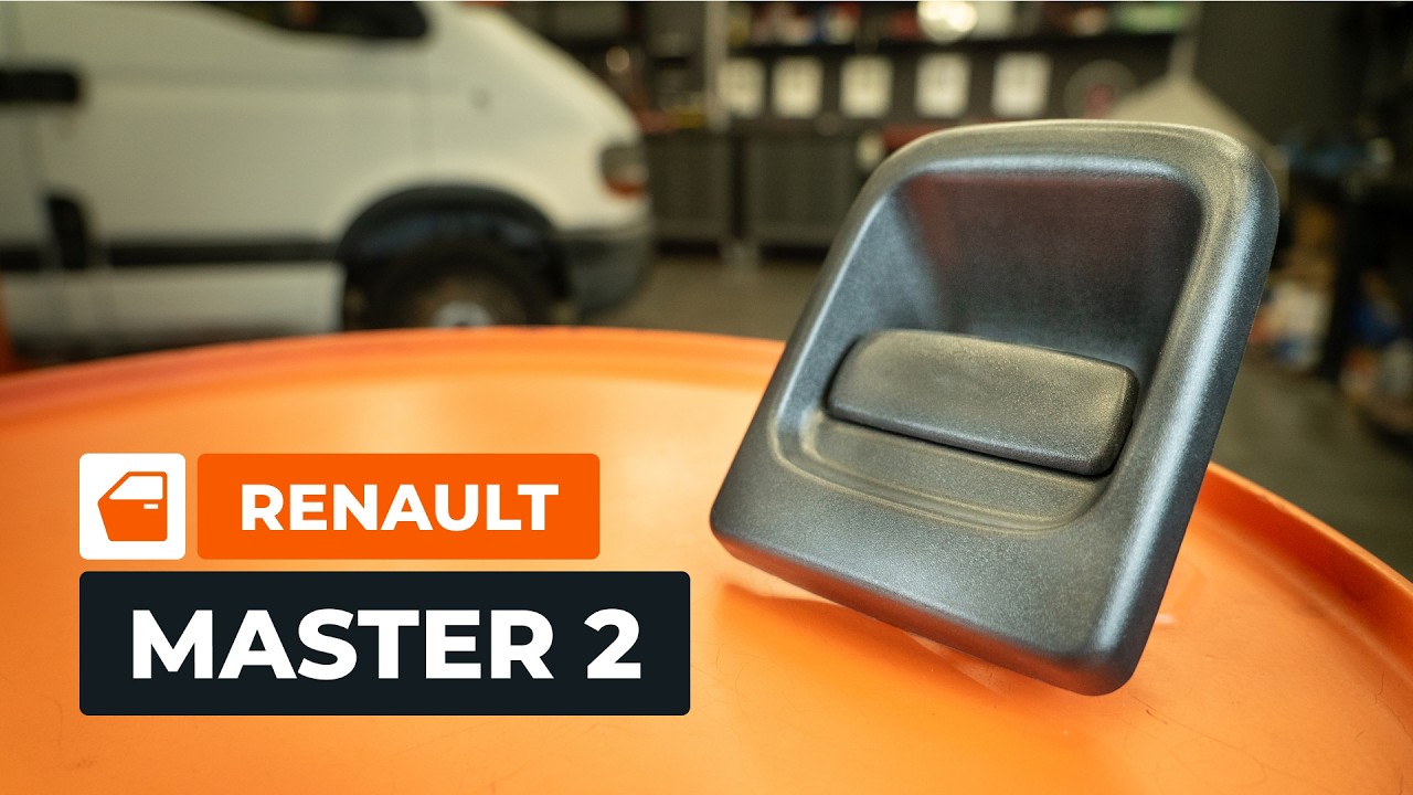 How to change the outer front door handle on the RENAULT MASTER 2 Van ...