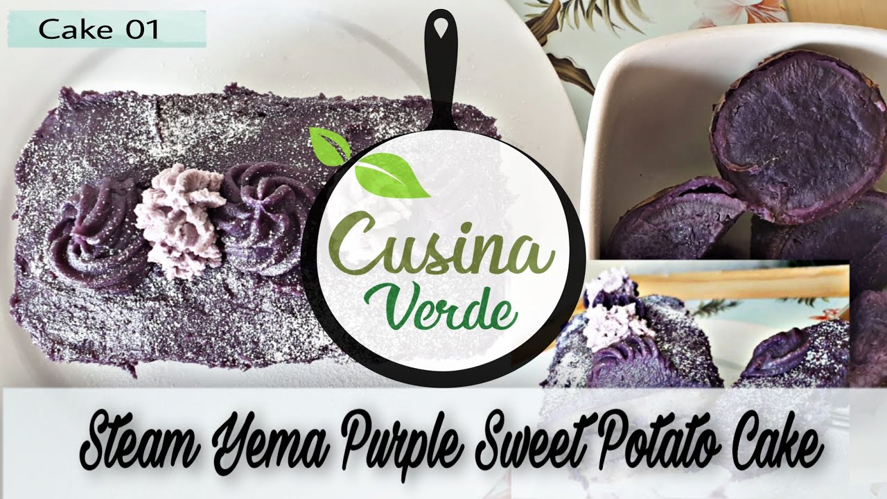 QUICK AND EASY NO BAKE YEMA KAMOTE CAKE WITH NONE DRIP FROSTING ...