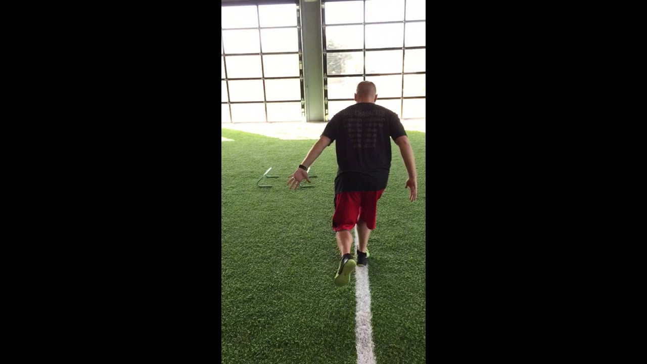 Lateral and Medial Single Leg Hop Series - YouTube