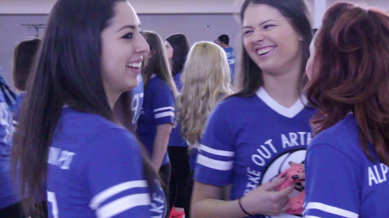 Alpha Omicron Pi - DePaul - Spike Out Arthritis Promo 2016 - YouTube