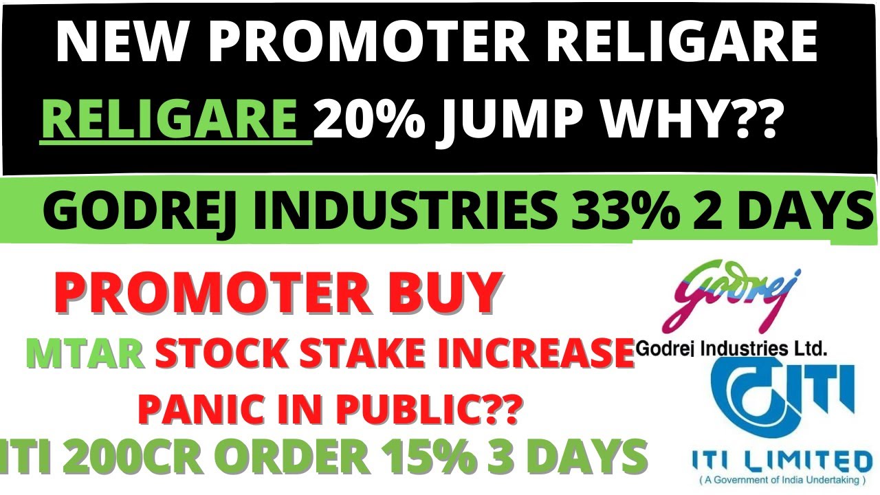 NEW PROMOTER IN RELIGARE NEWS💥RELIGARE NEWS Godrej Industries SHARE ...