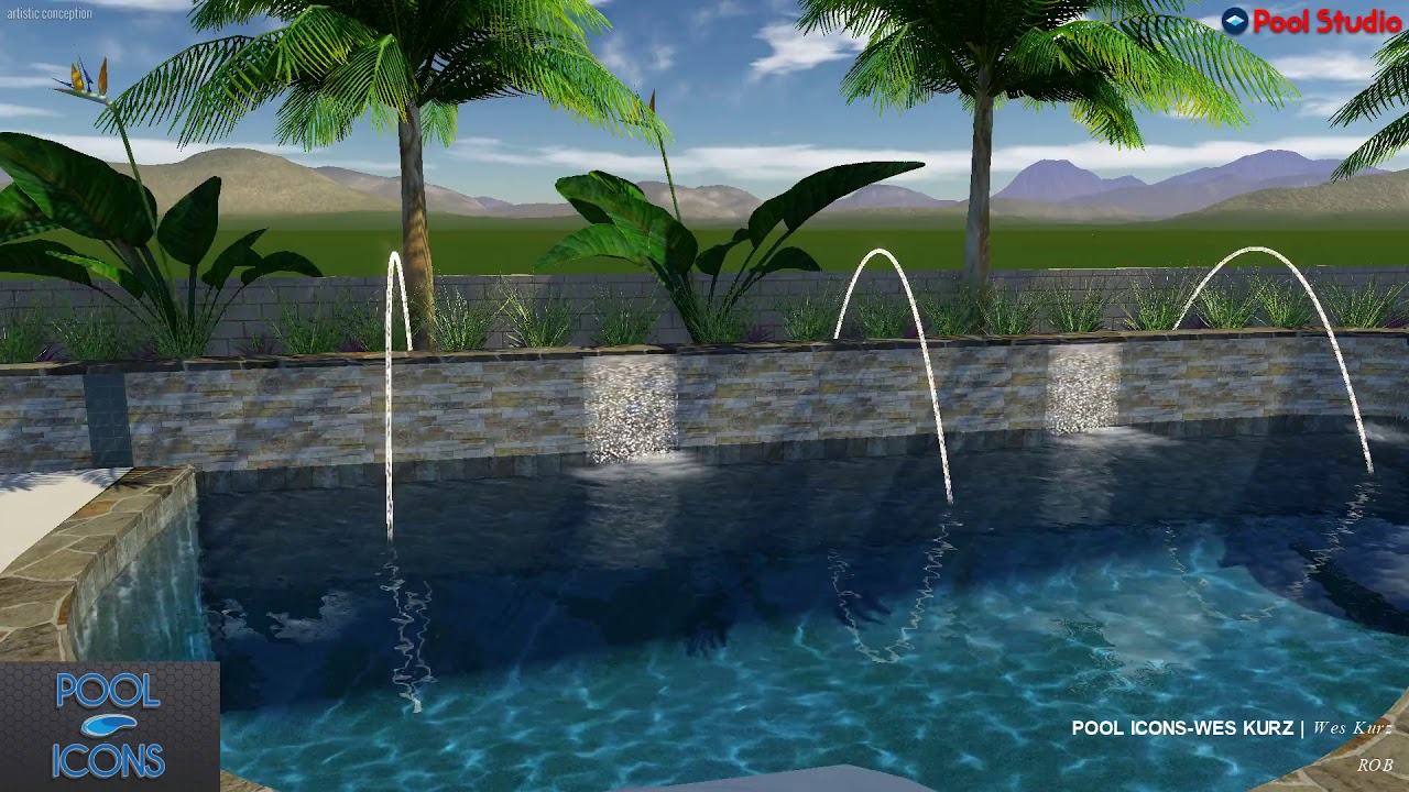 Pool Studio - 3D Swimming Pool Design Software - YouTube
